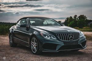 Pelēks Mercedes-Benz E 350 2014 Kauņa, ar dzinēja tilpumu 3.50 L un nobraukumu 191 tūkst. km par 14200 €, foto  vietnē AUTOMOTO.COM.LV