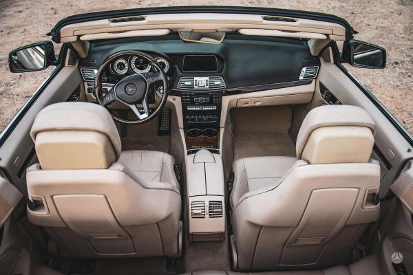 Grey Mercedes-Benz E 350 2014 in Kaunas, with an engine capacity of 3.50 L and mileage of 191 thousand km for 14200 €, photo 10 on AUTOMOTO.COM.LV