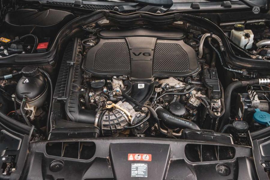 Grey Mercedes-Benz E 350 2014 in Kaunas, with an engine capacity of 3.50 L and mileage of 191 thousand km for 14200 €, photo 22 on AUTOMOTO.COM.LV