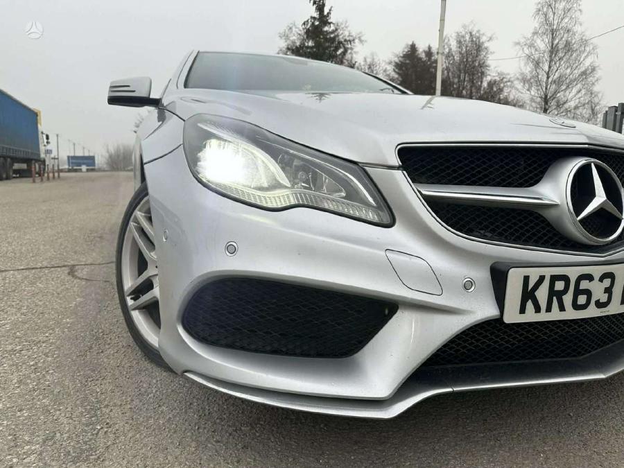 Grey Mercedes-Benz E 350 2014 in Vilkaviskis, with an engine capacity of 3.50 L and mileage of 170 thousand km for 5200 €, photo 9 on AUTOMOTO.COM.LV