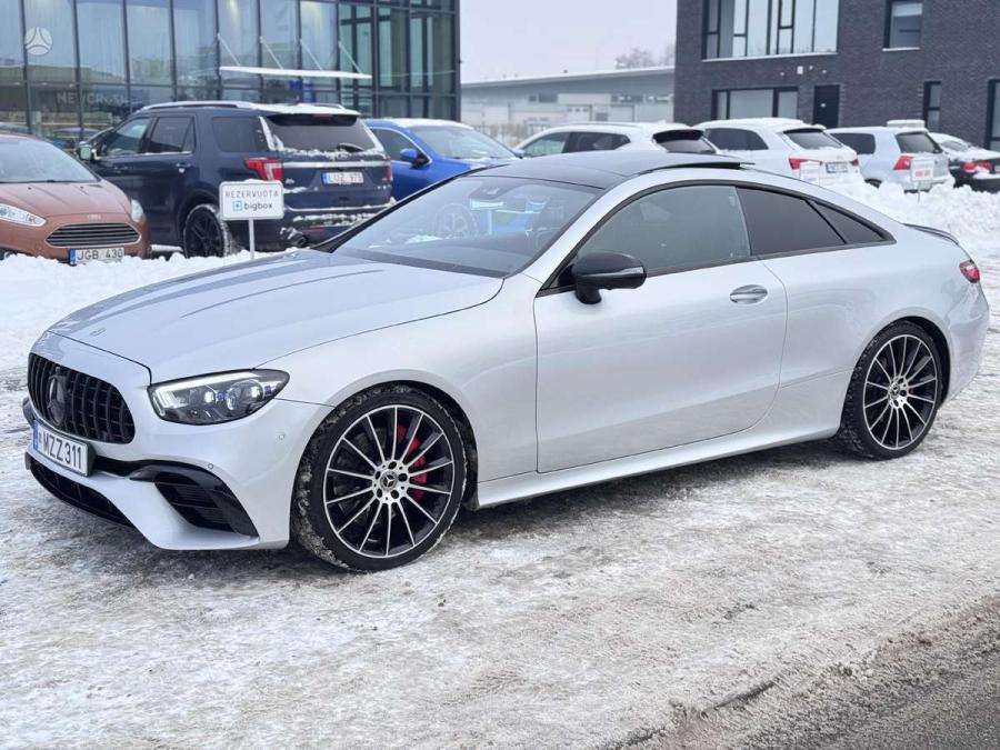 Pelēks Mercedes-Benz E 350 2021 Kauņa, ar dzinēja tilpumu 2.93 L un nobraukumu 136 tūkst. km par 37000 €, foto 1 vietnē AUTOMOTO.COM.LV