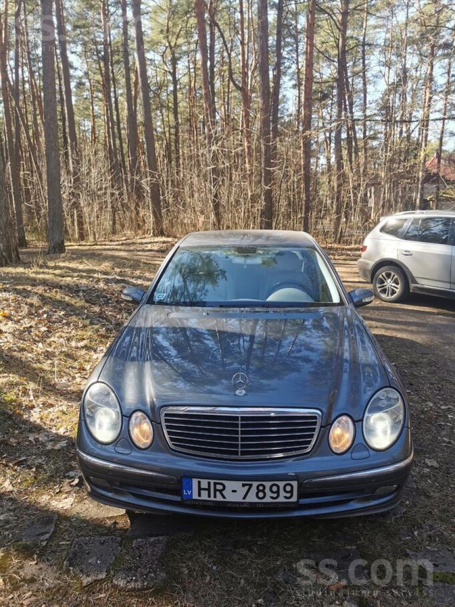 Pelēks Mercedes-Benz E 350 2005 Jūrmala, ar dzinēja tilpumu 3.50 L un nobraukumu 126 tūkst. km par 6100 €, foto 1 vietnē AUTOMOTO.COM.LV