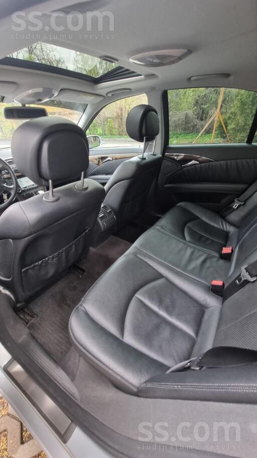 Pelēks Mercedes-Benz E 350 2005 Rīga, ar dzinēja tilpumu 3.50 L un nobraukumu 236 tūkst. km par 5200 €, foto 17 vietnē AUTOMOTO.COM.LV
