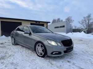 Grey Mercedes-Benz E 350 2009 in Utena, with an engine capacity of 2.99 L and mileage of 302 thousand km for 5850 €, photo 5 on AUTOMOTO.COM.LV