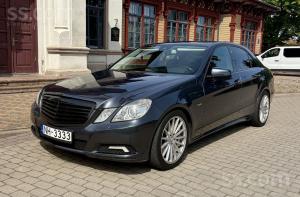 Серый Мерседес E 350 2009 в Вентспилс, объемом двигателя 3.00 л и пробегом 318 тыс. км за 8300 €, фото  на AUTOMOTO.COM.LV