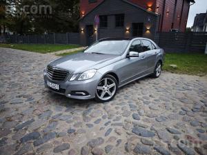 Grey Mercedes-Benz E 350 2009 in Riga, with an engine capacity of 3.50 L and mileage of 343 thousand km for 7900 €, photo 8 on AUTOMOTO.COM.LV