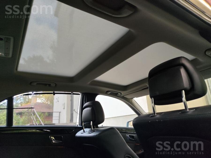 Grey Mercedes-Benz E 350 2009 in Riga, with an engine capacity of 3.50 L and mileage of 343 thousand km for 7900 €, photo 20 on AUTOMOTO.COM.LV