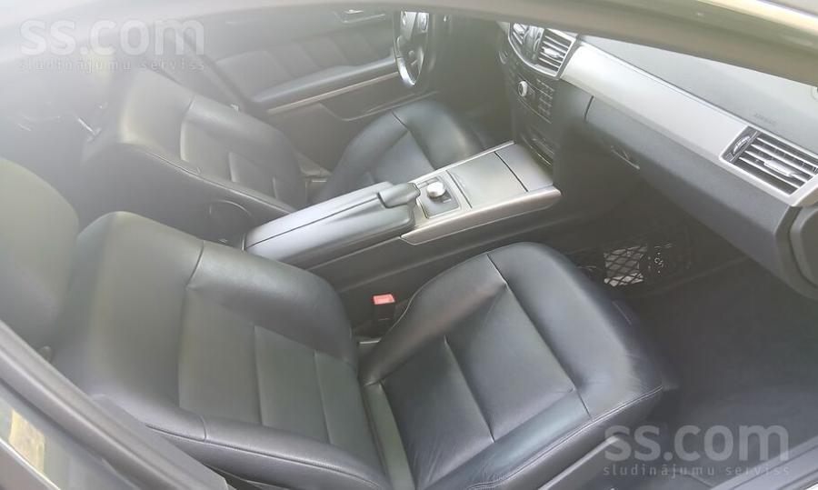 Pelēks Mercedes-Benz E 350 2010 Daugavpils, ar dzinēja tilpumu 3.00 L un nobraukumu 255 tūkst. km par 9150 €, foto 13 vietnē AUTOMOTO.COM.LV