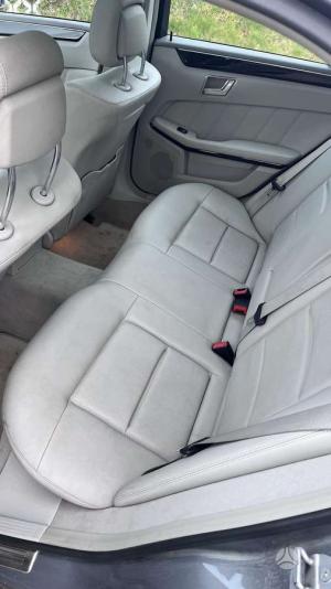Grey Mercedes-Benz E 350 2010 in Vilnius, with an engine capacity of 3.50 L and mileage of 390 thousand km for 6200 €, photo 8 on AUTOMOTO.COM.LV