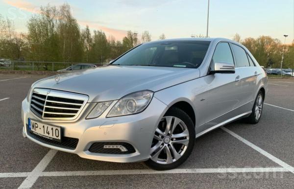 Grey Mercedes-Benz E 350 2010 in Riga, with an engine capacity of 3.00 L and mileage of 350 thousand km for 6100 €, photo 1 on AUTOMOTO.COM.LV