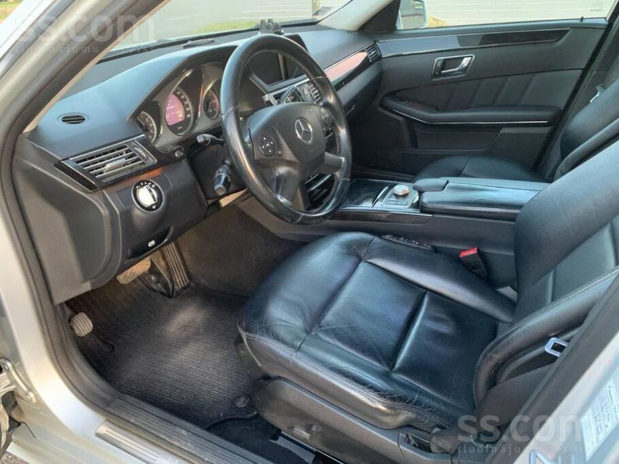 Pelēks Mercedes-Benz E 350 2010 Rīga, ar dzinēja tilpumu 3.00 L un nobraukumu 350 tūkst. km par 6100 €, foto 7 vietnē AUTOMOTO.COM.LV