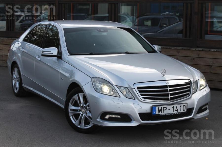 Pelēks Mercedes-Benz E 350 2010 Rīga, ar dzinēja tilpumu 3.00 L un nobraukumu 0 tūkst. km par 5950 €, foto 1 vietnē AUTOMOTO.COM.LV