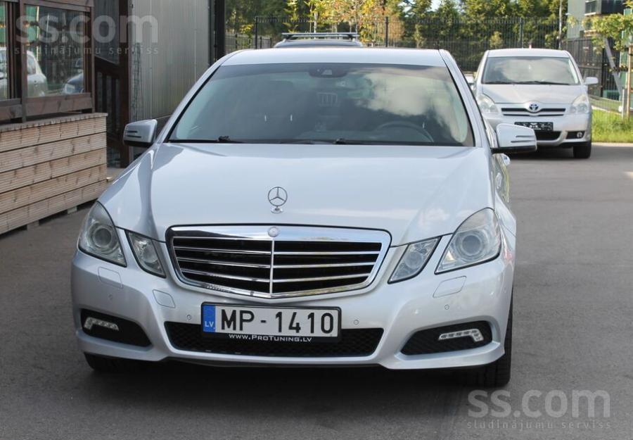 Pelēks Mercedes-Benz E 350 2010 Rīga, ar dzinēja tilpumu 3.00 L un nobraukumu 0 tūkst. km par 5950 €, foto 5 vietnē AUTOMOTO.COM.LV