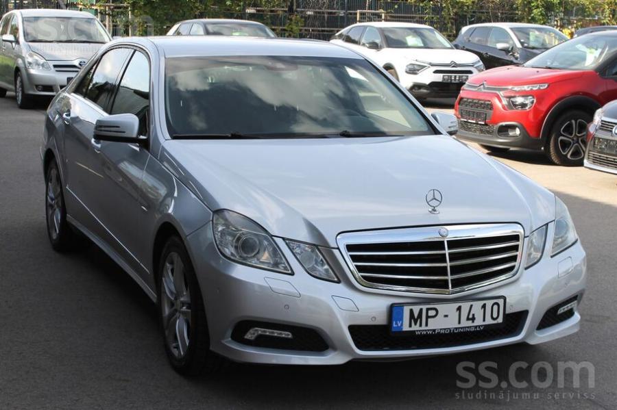 Pelēks Mercedes-Benz E 350 2010 Rīga, ar dzinēja tilpumu 3.00 L un nobraukumu 0 tūkst. km par 5950 €, foto 6 vietnē AUTOMOTO.COM.LV