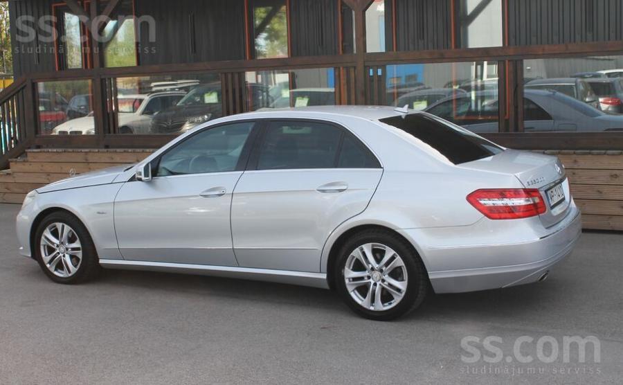 Pelēks Mercedes-Benz E 350 2010 Rīga, ar dzinēja tilpumu 3.00 L un nobraukumu 0 tūkst. km par 5950 €, foto 7 vietnē AUTOMOTO.COM.LV