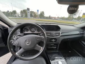 Grey Mercedes-Benz E 350 2011 in Riga, with an engine capacity of 3.00 L and mileage of 209 thousand km for 10800 €, photo 9 on AUTOMOTO.COM.LV