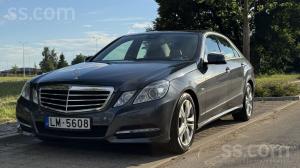 Grey Mercedes-Benz E 350 2012 in Riga, with an engine capacity of 3.00 L and mileage of 174 thousand km for 12800 €, photo  on AUTOMOTO.COM.LV