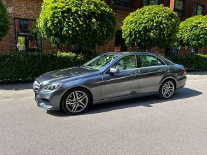 Grey Mercedes-Benz E 350 2013 in Kaunas, with an engine capacity of 2.99 L and mileage of 470 thousand km for 8250 €, photo  on AUTOMOTO.COM.LV