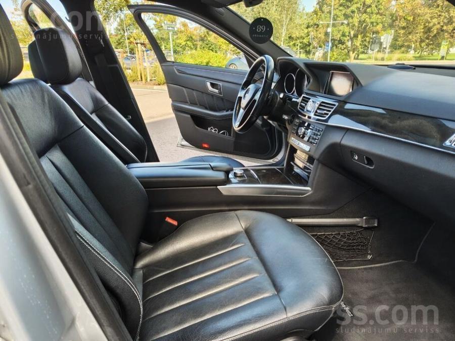 Pelēks Mercedes-Benz E 350 2013 Rīga, ar dzinēja tilpumu 3.00 L un nobraukumu 0 tūkst. km par 11700 €, foto 10 vietnē AUTOMOTO.COM.LV