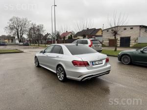Grey Mercedes-Benz E 350 2014 in Daugavpils, with an engine capacity of 3.00 L and mileage of 368 thousand km for 12500 €, photo 5 on AUTOMOTO.COM.LV