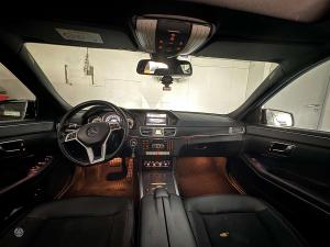 Grey Mercedes-Benz E 350 2014 in Vilnius, with an engine capacity of 2.99 L and mileage of 228 thousand km for 12999 €, photo 10 on AUTOMOTO.COM.LV
