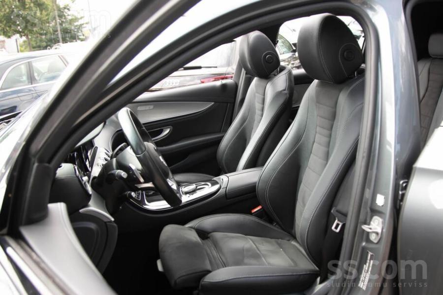 Pelēks Mercedes-Benz E 350 2016 Tukums, ar dzinēja tilpumu 3.00 L un nobraukumu 158 tūkst. km par 21990 €, foto 17 vietnē AUTOMOTO.COM.LV
