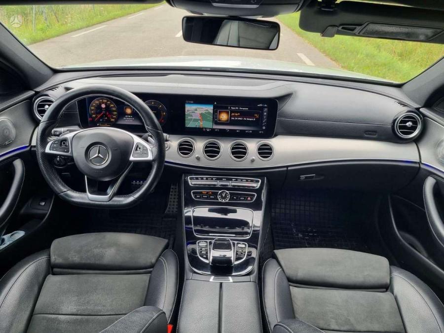 Pelēks Mercedes-Benz E 350 2016 Kauņa, ar dzinēja tilpumu 2.99 L un nobraukumu 222 tūkst. km par 21300 €, foto 10 vietnē AUTOMOTO.COM.LV