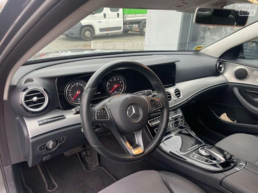 Grey Mercedes-Benz E 350 2017 in Kaunas, with an engine capacity of 2.00 L and mileage of 97 thousand km for 26510 €, photo 8 on AUTOMOTO.COM.LV