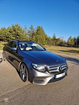 Grey Mercedes-Benz E 350 2017 in Vilnius, with an engine capacity of 2.99 L and mileage of 175 thousand km for 23998 €, photo 4 on AUTOMOTO.COM.LV