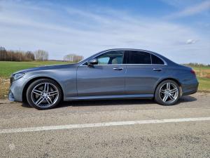 Grey Mercedes-Benz E 350 2017 in Vilnius, with an engine capacity of 2.99 L and mileage of 175 thousand km for 23998 €, photo 7 on AUTOMOTO.COM.LV
