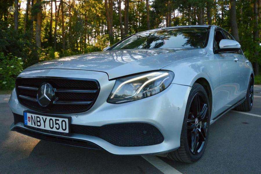 Pelēks Mercedes-Benz E 350 2017 Kauņa, ar dzinēja tilpumu 3.00 L un nobraukumu 200 tūkst. km par 18800 €, foto 3 vietnē AUTOMOTO.COM.LV