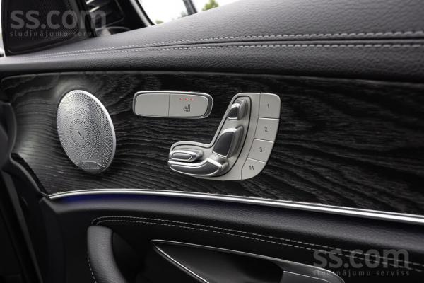 Grey Mercedes-Benz E 350 2018 in Riga, with an engine capacity of 2.00 L and mileage of 0 thousand km for 21800 €, photo 10 on AUTOMOTO.COM.LV