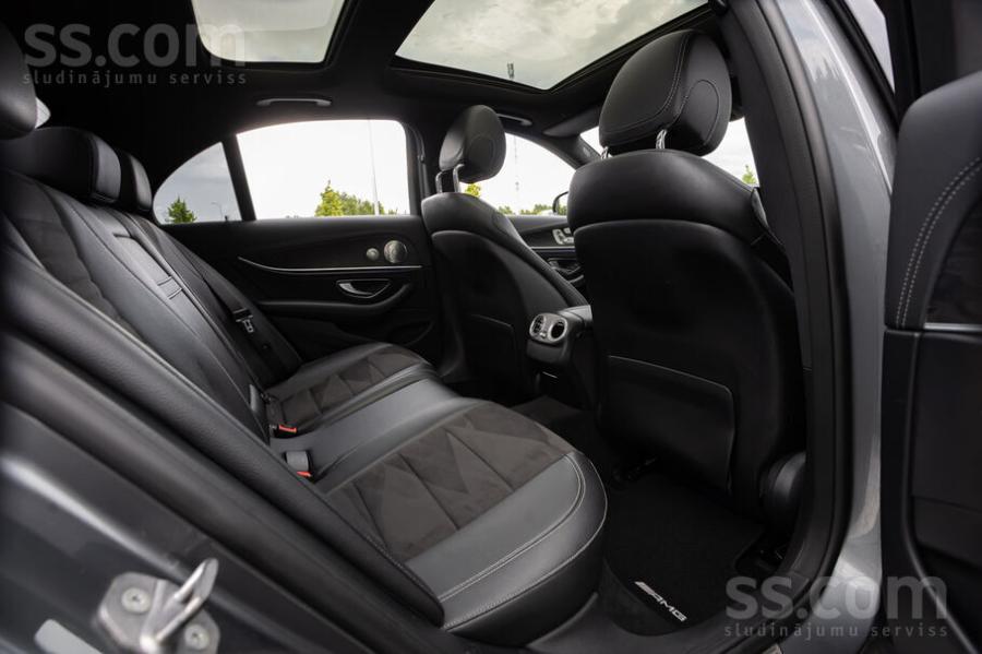 Grey Mercedes-Benz E 350 2018 in Riga, with an engine capacity of 2.00 L and mileage of 0 thousand km for 21800 €, photo 12 on AUTOMOTO.COM.LV