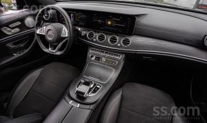 Grey Mercedes-Benz E 350 2018 in Riga, with an engine capacity of 2.00 L and mileage of 0 thousand km for 21800 €, photo 13 on AUTOMOTO.COM.LV