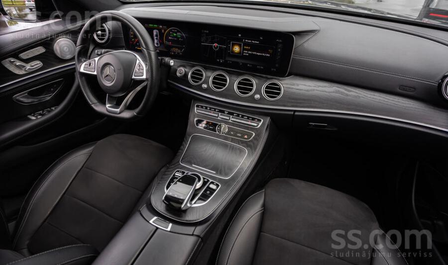 Grey Mercedes-Benz E 350 2018 in Riga, with an engine capacity of 2.00 L and mileage of 0 thousand km for 21800 €, photo 13 on AUTOMOTO.COM.LV