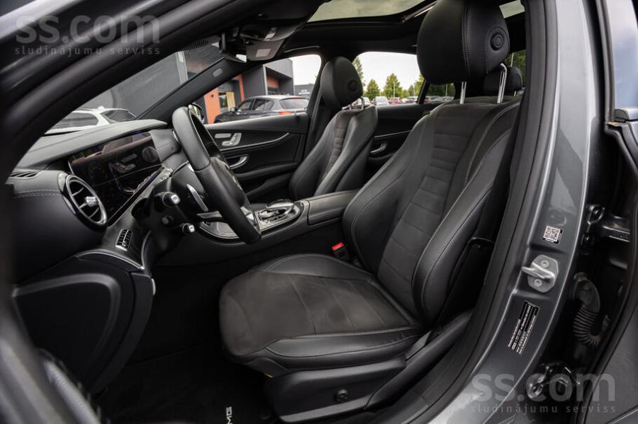 Grey Mercedes-Benz E 350 2018 in Riga, with an engine capacity of 2.00 L and mileage of 0 thousand km for 21800 €, photo 17 on AUTOMOTO.COM.LV