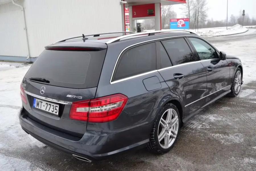Grey Mercedes-Benz E 350 2009 in Jekabpils, with an engine capacity of 3.00 L and mileage of 291 thousand km for 9300 €, photo 7 on AUTOMOTO.COM.LV