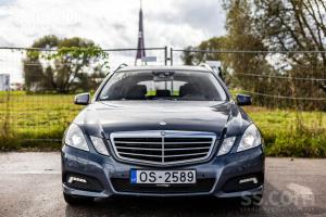 Серый Мерседес E 350 2009 в Рига, объемом двигателя 3.00 л и пробегом 312 тыс. км за 9990 €, фото 4 на AUTOMOTO.COM.LV
