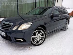 Grey Mercedes-Benz E 350 2010 in Balvi, with an engine capacity of 3.00 L and mileage of 250 thousand km for 7775 €, photo 2 on AUTOMOTO.COM.LV