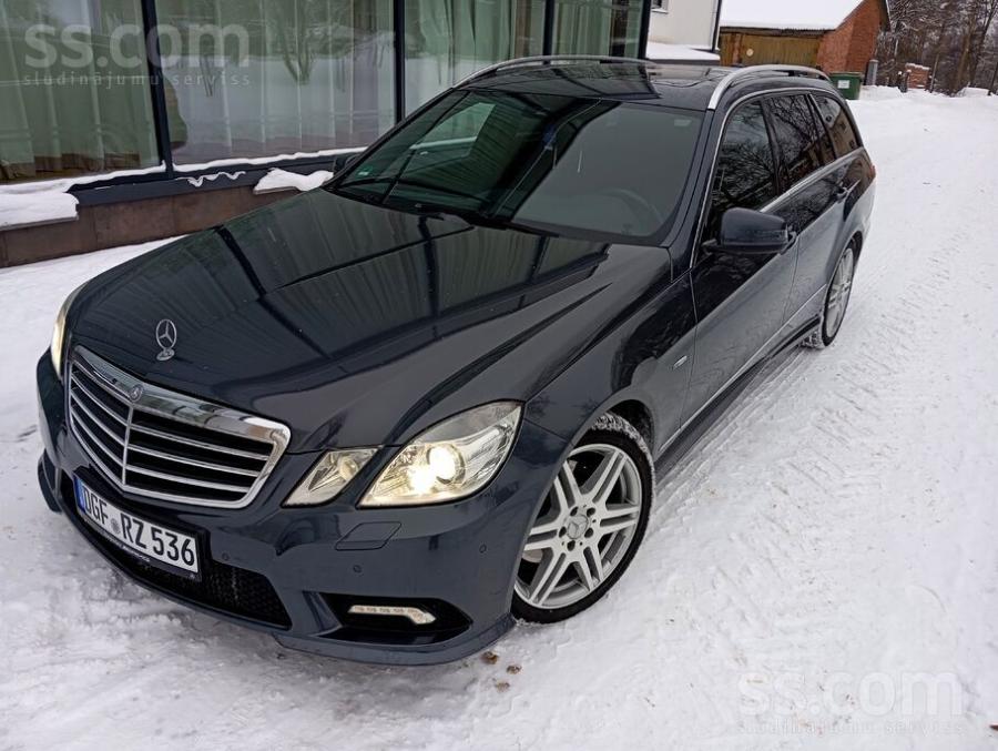 Grey Mercedes-Benz E 350 2010 in Balvi, with an engine capacity of 3.00 L and mileage of 250 thousand km for 7775 €, photo 12 on AUTOMOTO.COM.LV