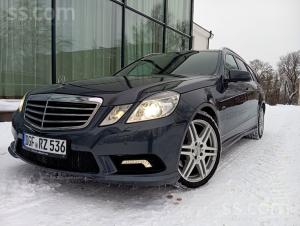 Grey Mercedes-Benz E 350 2010 in Balvi, with an engine capacity of 3.00 L and mileage of 250 thousand km for 7775 €, photo 13 on AUTOMOTO.COM.LV