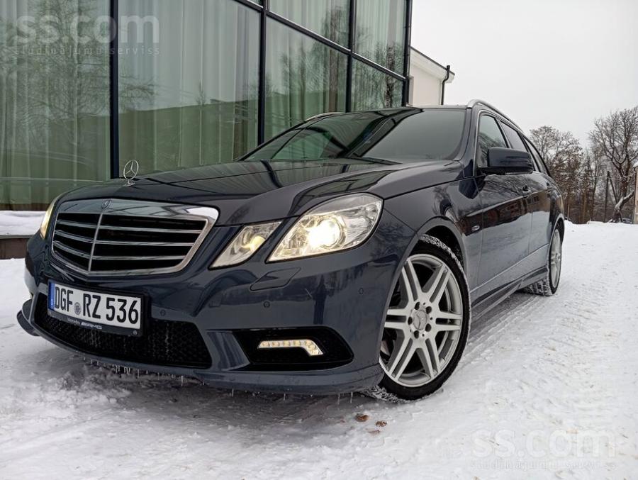 Grey Mercedes-Benz E 350 2010 in Balvi, with an engine capacity of 3.00 L and mileage of 250 thousand km for 7775 €, photo 13 on AUTOMOTO.COM.LV