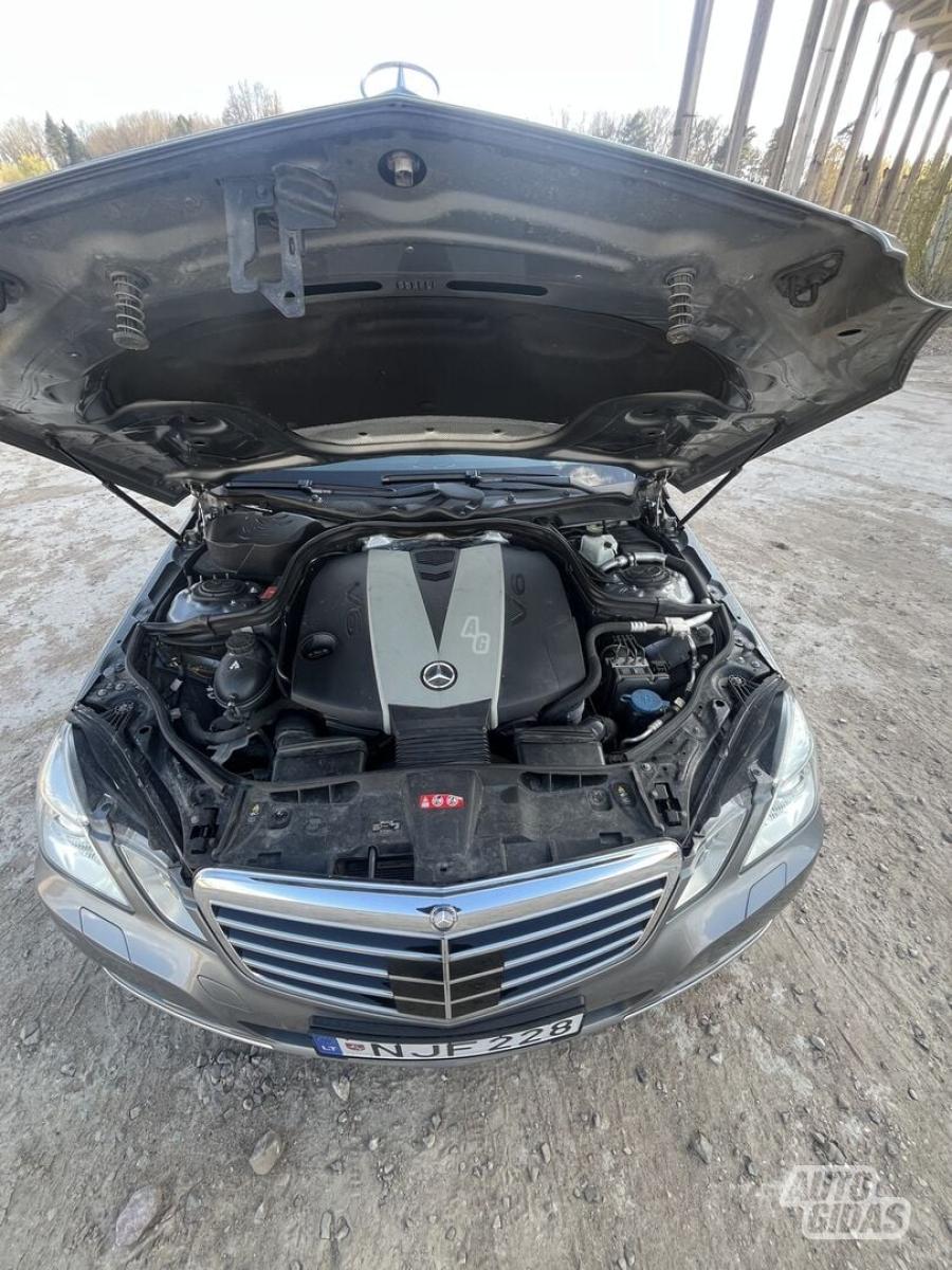 Pelēks Mercedes-Benz E 350 2010 Šakiai, ar dzinēja tilpumu 3.00 L un nobraukumu 285 tūkst. km par 6500 €, foto 13 vietnē AUTOMOTO.COM.LV