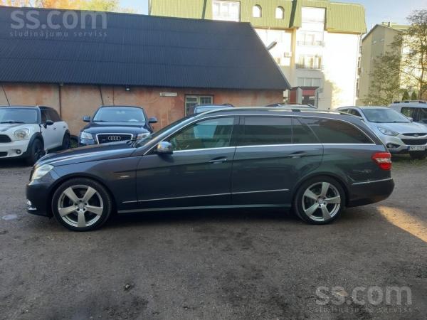 Grey Mercedes-Benz E 350 2010 in Daugavpils, with an engine capacity of 3.00 L and mileage of 0 thousand km for 9950 €, photo 9 on AUTOMOTO.COM.LV