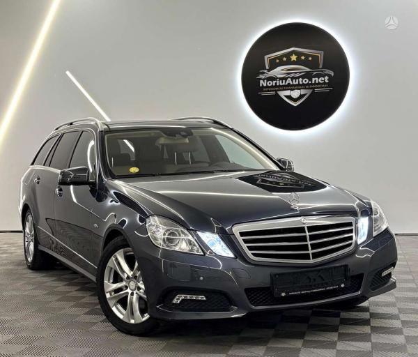 Grey Mercedes-Benz E 350 2010 in Marijampole, with an engine capacity of 2.99 L and mileage of 267 thousand km for 9450 €, photo 1 on AUTOMOTO.COM.LV
