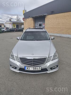 Grey Mercedes-Benz E 350 2010 in Aizkraukle, with an engine capacity of 3.00 L and mileage of 360 thousand km for 6700 €, photo 7 on AUTOMOTO.COM.LV