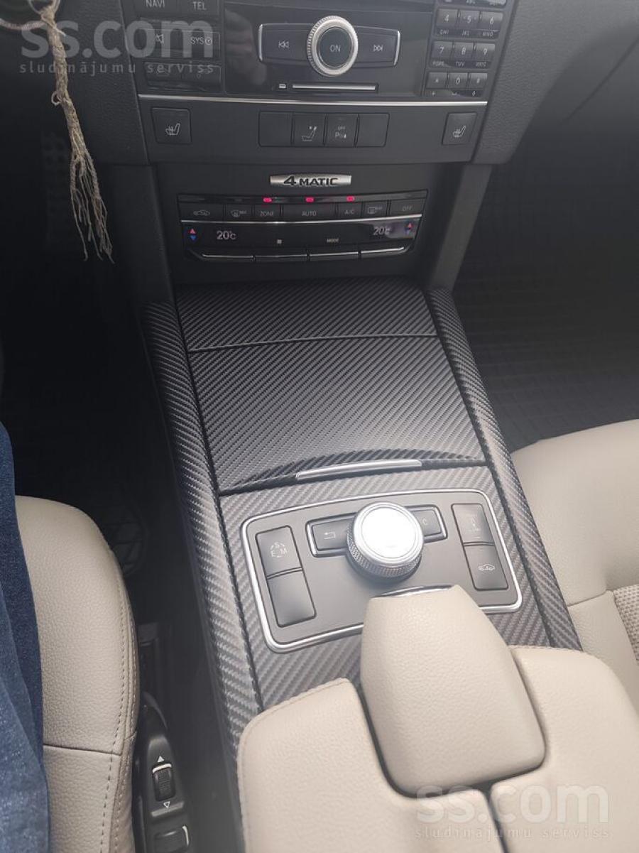 Grey Mercedes-Benz E 350 2010 in Aizkraukle, with an engine capacity of 3.00 L and mileage of 360 thousand km for 6700 €, photo 9 on AUTOMOTO.COM.LV