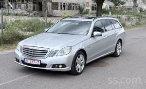 Pelēks Mercedes-Benz E 350 2010 Daugavpils, ar dzinēja tilpumu 3.00 L un nobraukumu 301 tūkst. km par 7290 €, foto  vietnē AUTOMOTO.COM.LV
