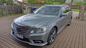 Grey Mercedes-Benz E 350 2010 in Telschi, with an engine capacity of 3.50 L and mileage of 250 thousand km for 7500 €, photo  on AUTOMOTO.COM.LV