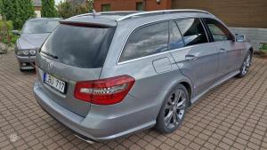 Grey Mercedes-Benz E 350 2010 in Telschi, with an engine capacity of 3.50 L and mileage of 250 thousand km for 7500 €, photo 4 on AUTOMOTO.COM.LV
